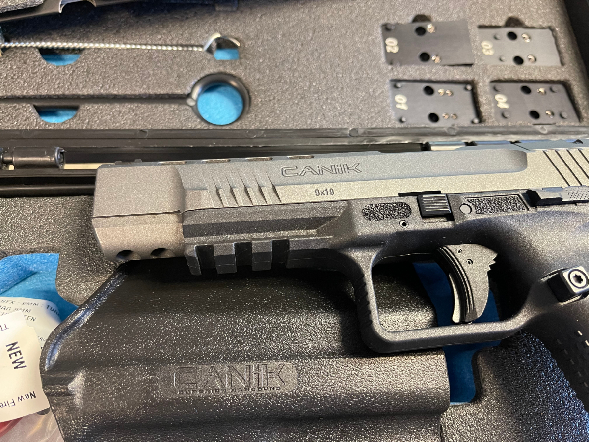 Canik Tp9sfx 5.20 Inch Barrel 20+1 Black Tungsten Gray Cerakote Steel ...