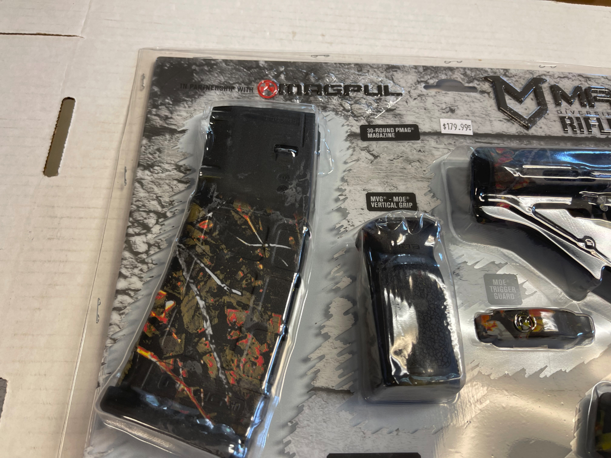 Magpul Matrix Carbine Accessory Kit Ar-15 Wildfire Camo Ambidextrous ...