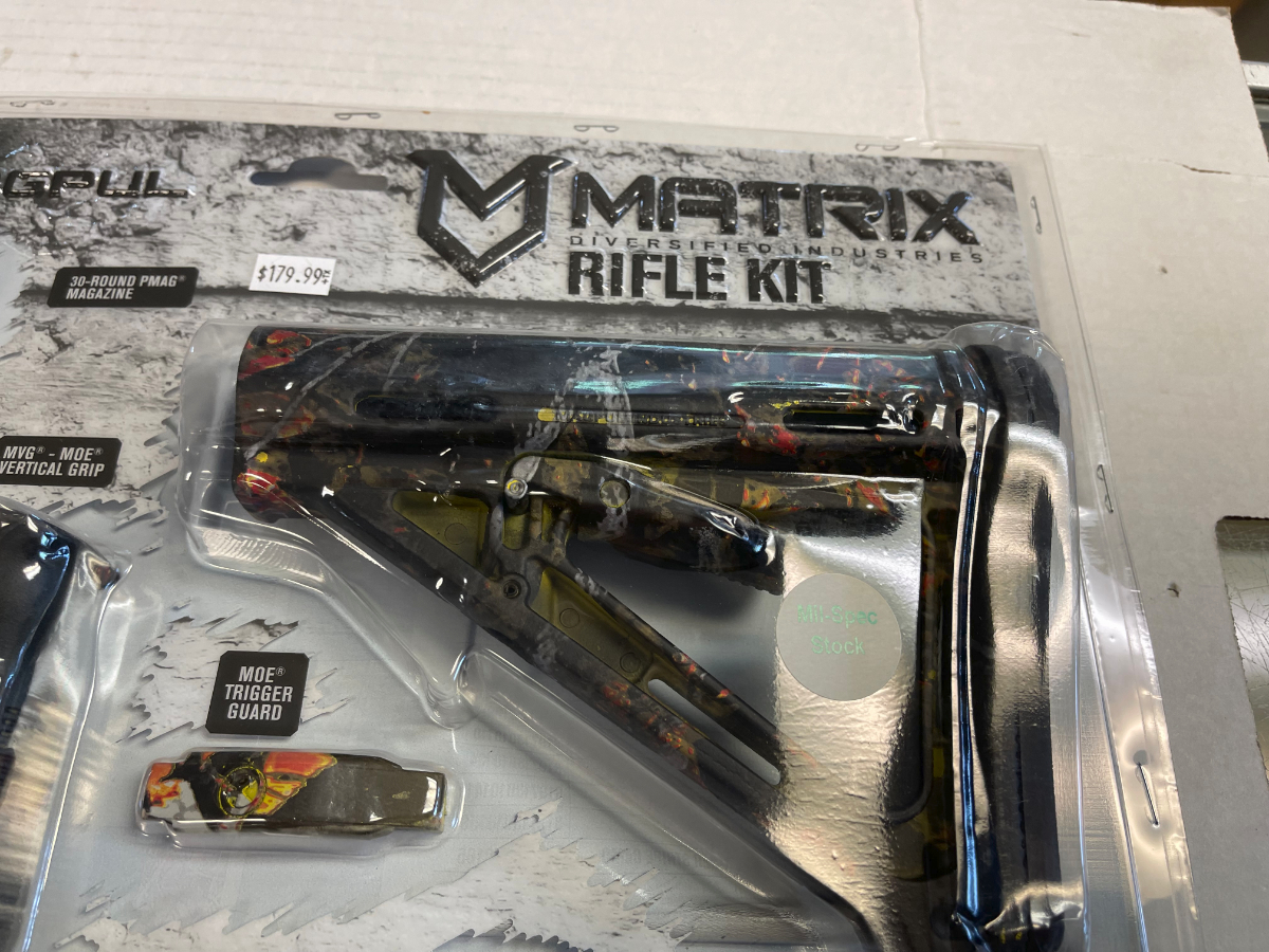 Magpul Matrix Carbine Accessory Kit Ar-15 Wildfire Camo Ambidextrous ...
