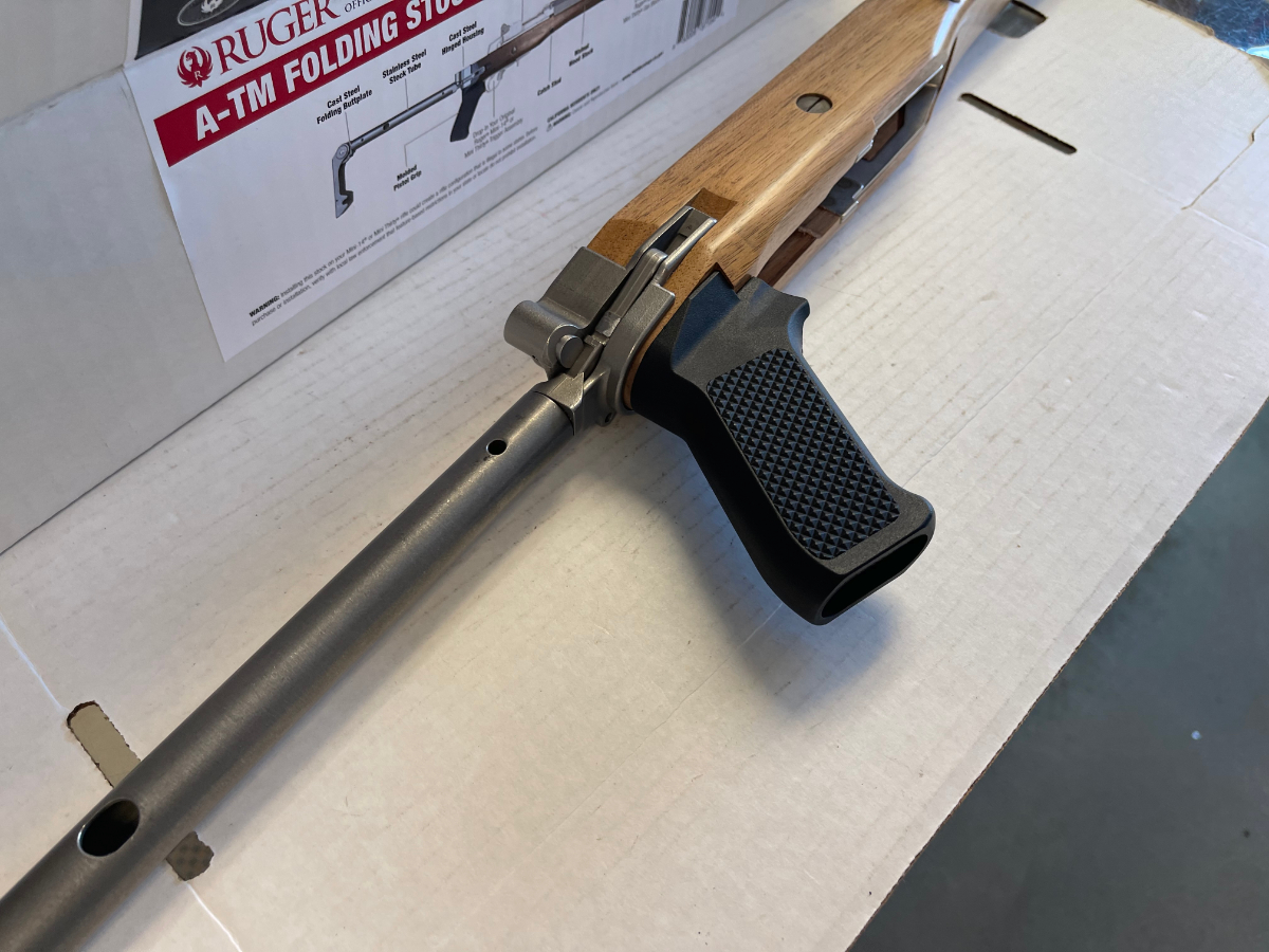 Samson Manufacturing Corp., A-Tm, Folding Stock Fits Ruger Mini-14 ...