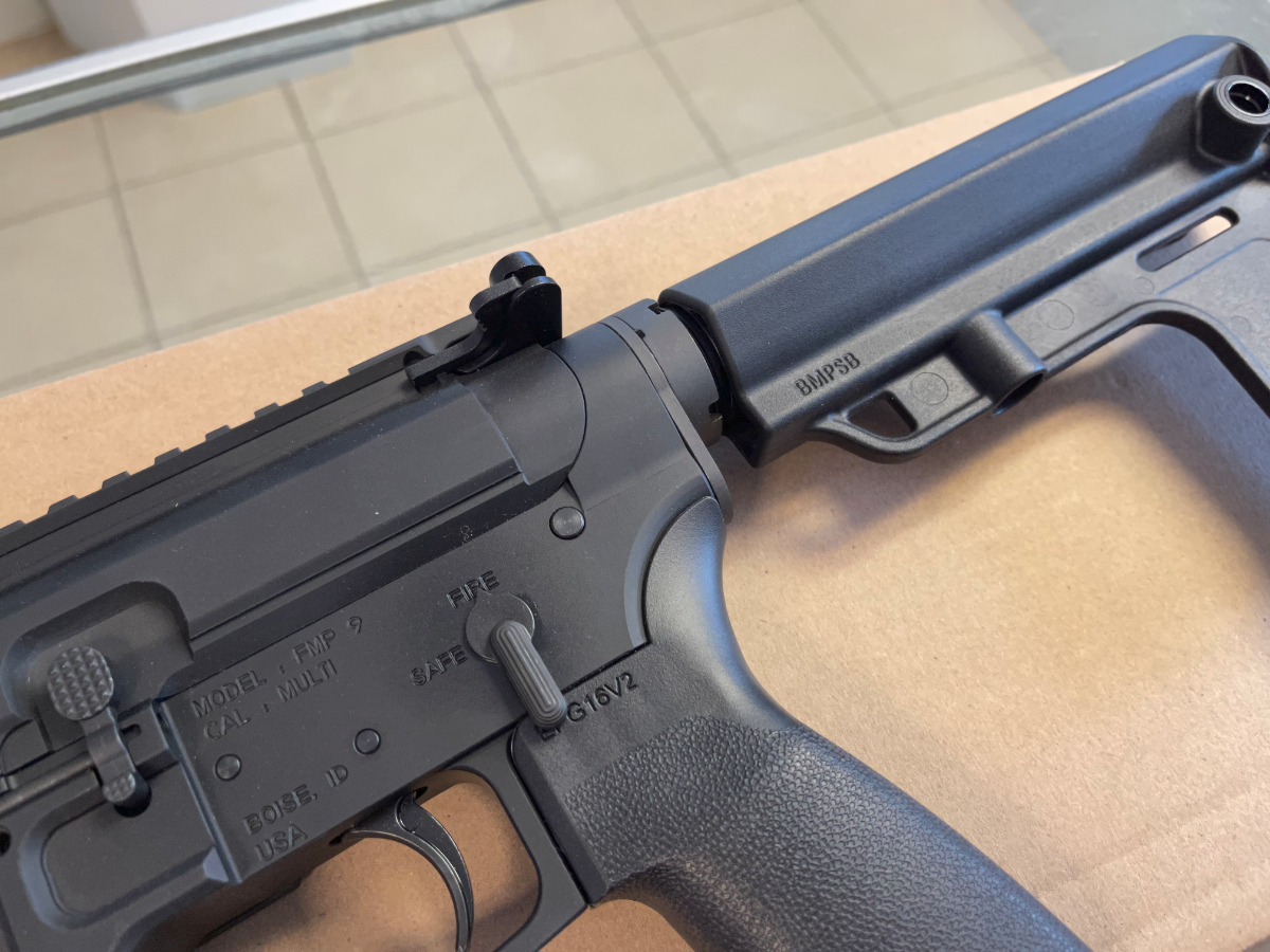 FM PRODUCTS MODEL 9B ENHANCED SEMI-AUTO PISTOL 5 INCH BARREL BLAST ...