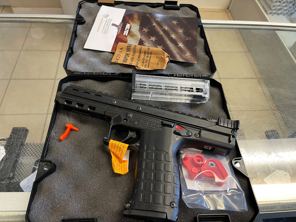 Kel-Tec Cp33 With Rail 22 Lr 5.50 Inch Threaded Barrel 33+1 Black Steel ...
