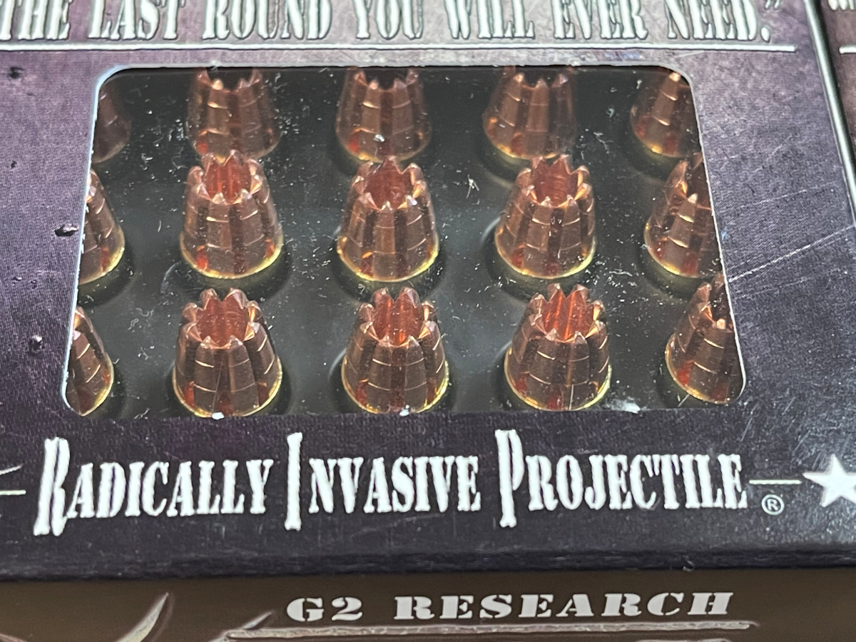 100 Rounds G2 Research Rip 9mm R.I.P 9mm Luger 92 Gr Hollow Point (Hp ...