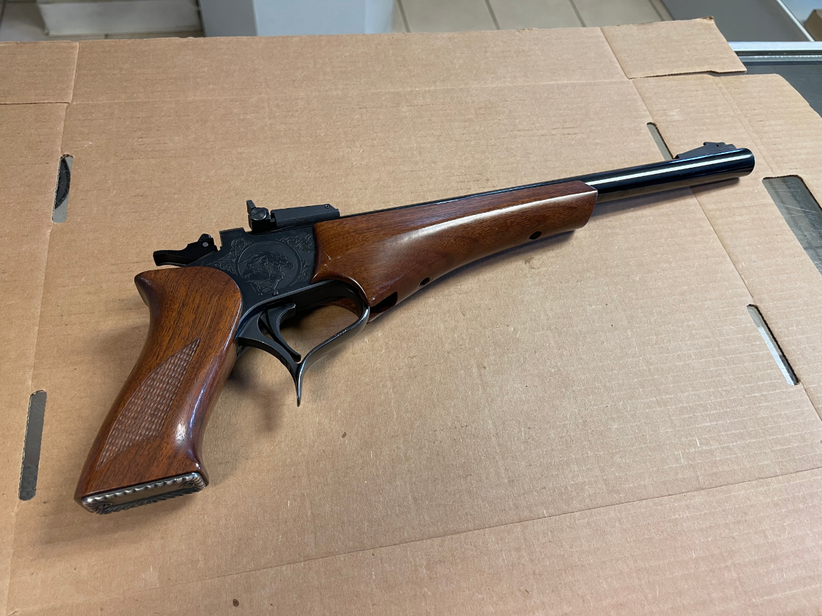 Thompson Center Arms Model Contender Single Shot Pistol 357 Max Super ...