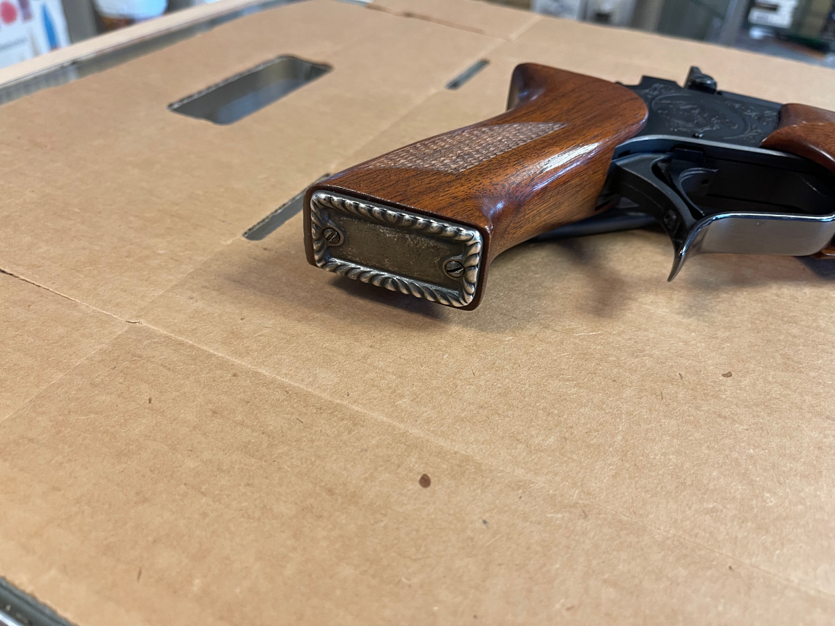 Thompson Center Arms Model Contender Single Shot Pistol 357 Max Super ...