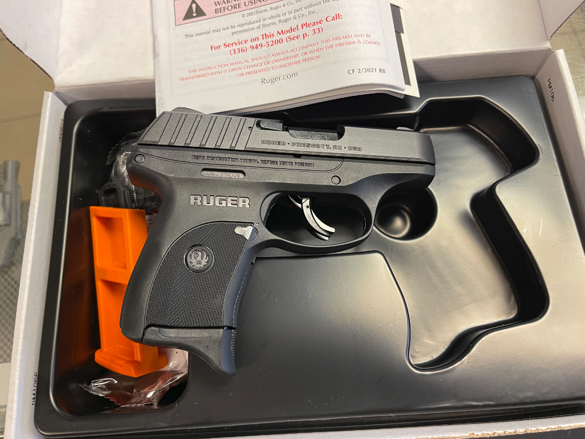 Ruger Ec9s 3.12 Inch Barrel 7+1 Black Oxide Black Oxide Steel Slide ...