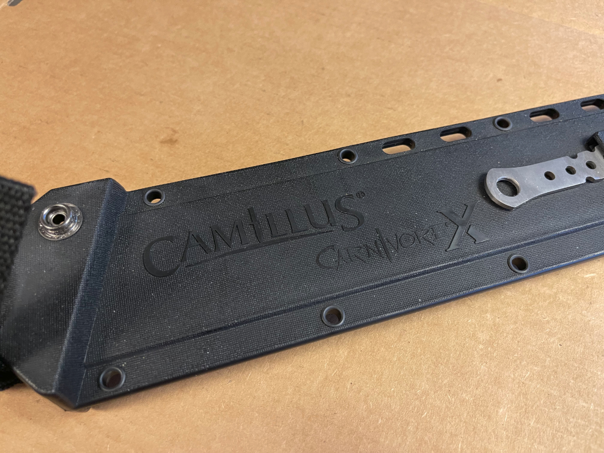 Camillus Carnivore-X Titanium Bonded 18 Inch Machete With Sheath New ...