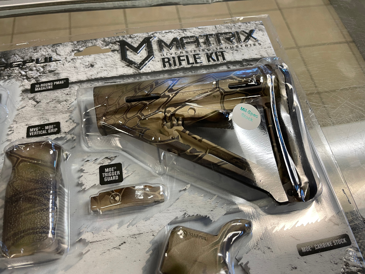 Magpul Carbine Accessory Kit Ar-15 Proveil Reaper Buck Ambidextrous New ...