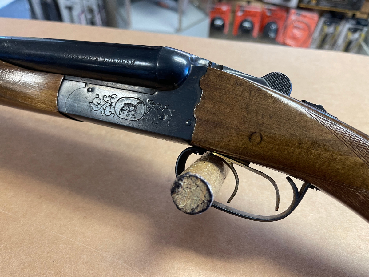 Fie Firearms Double Barrel Side By Side Shotgun Made In Brazil By Boito ...