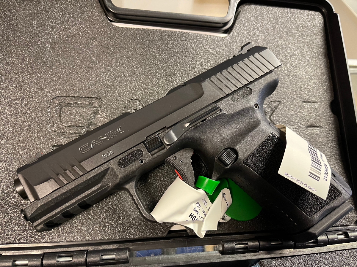 Canik Tp9sf Elite Two-15rd Mag Black Polymer 4 Inch Barrel With Holster ...