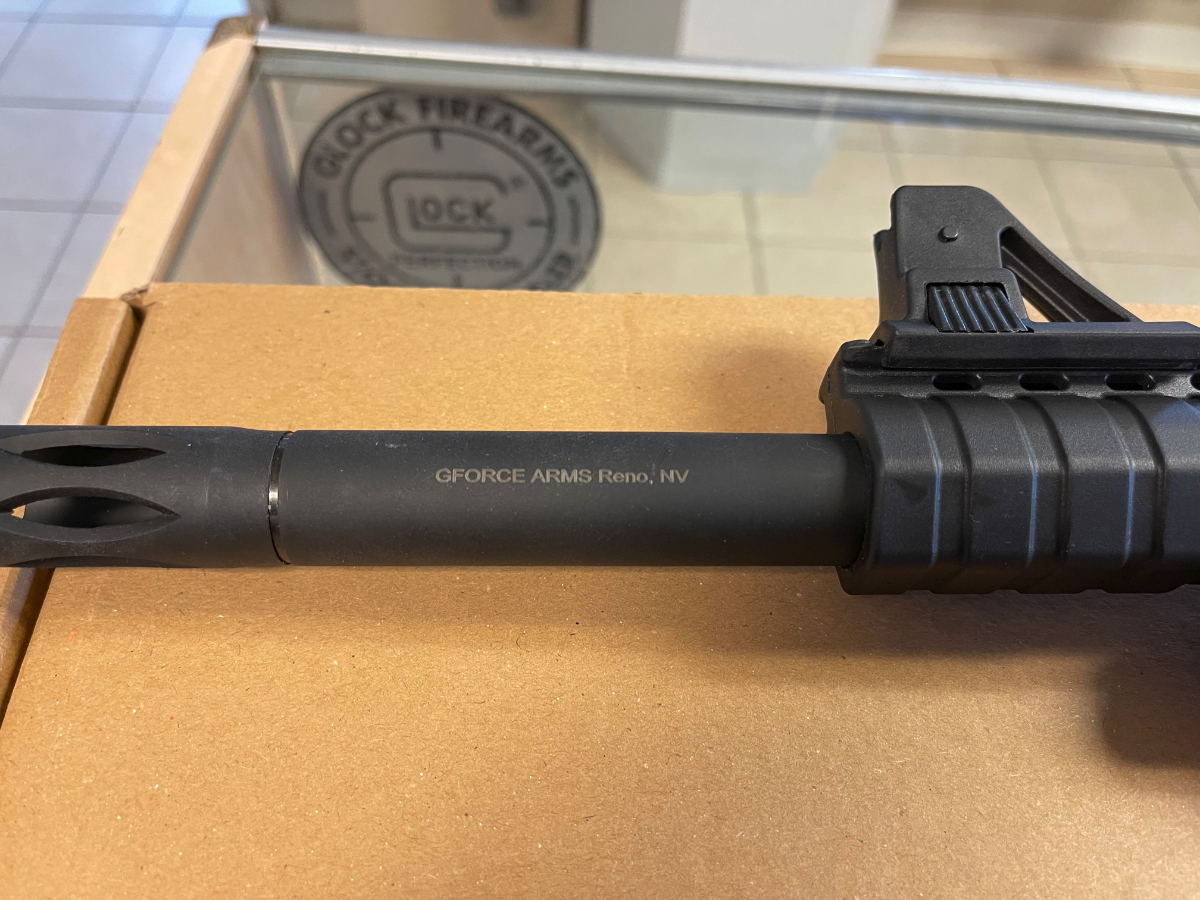 Gforce Arms Model Gf99 A1 Ar-Style Semi-Auto Shotgun 20 Inch Barrel ...