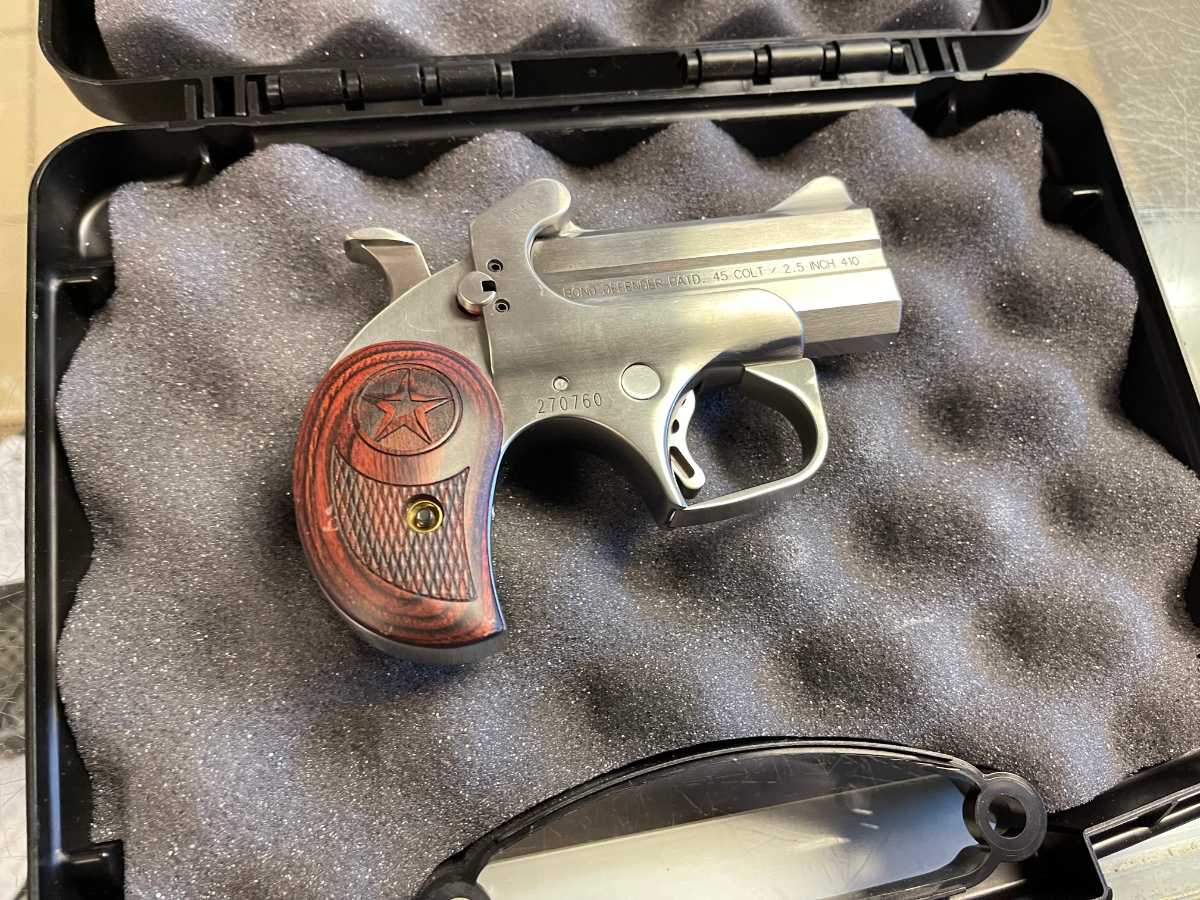 Bond Arms BATD Texas Defender 45 Colt (LC)/410 Gauge 3 Inch Chamber 2 ...