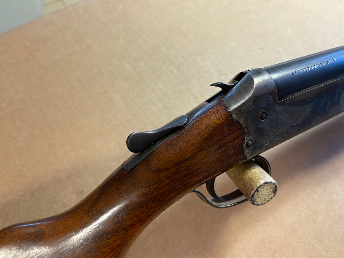 Springfield/Stevens Model 94a Single Shot Shotgun 30 Inch Barrel Wood ...