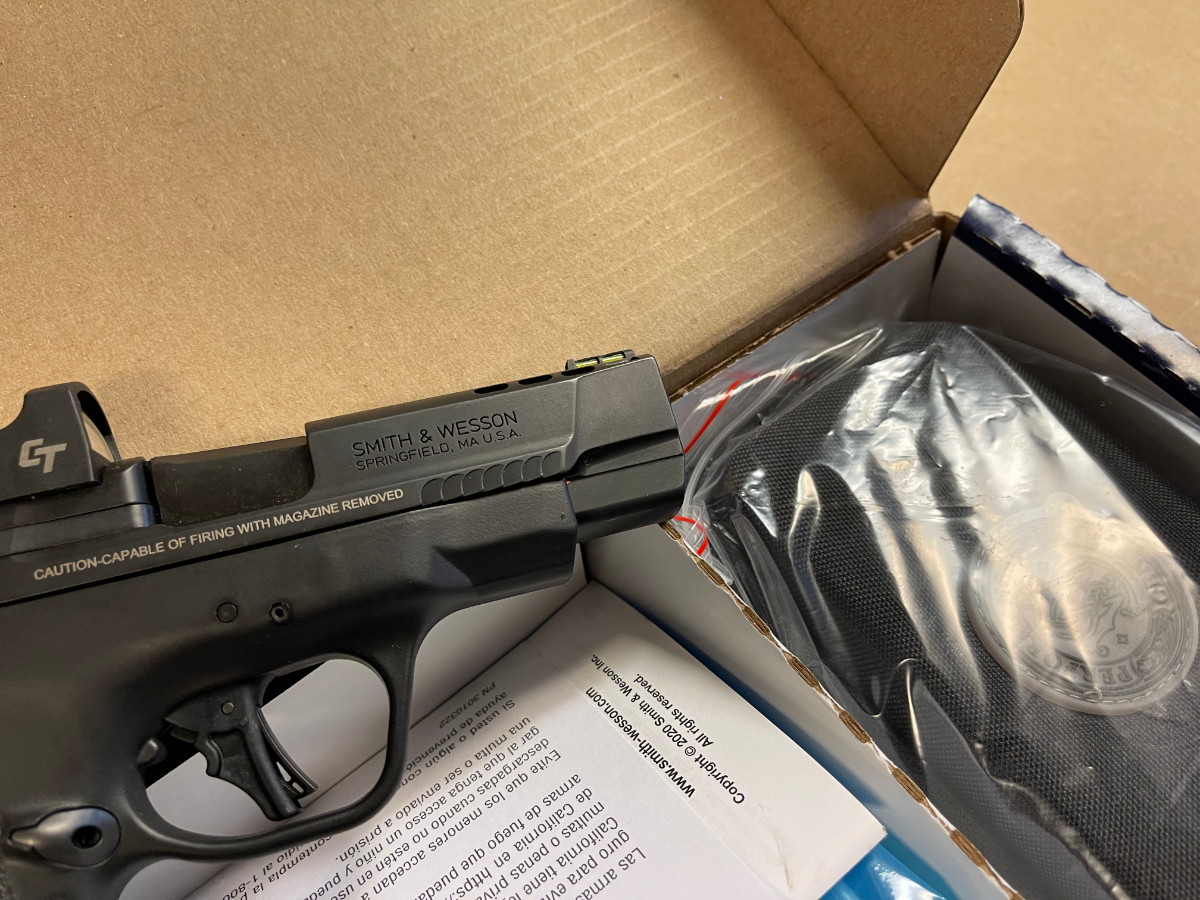 Smith & Wesson Performance Center M&P Shield Plus 4 Inch Ported Barrel ...