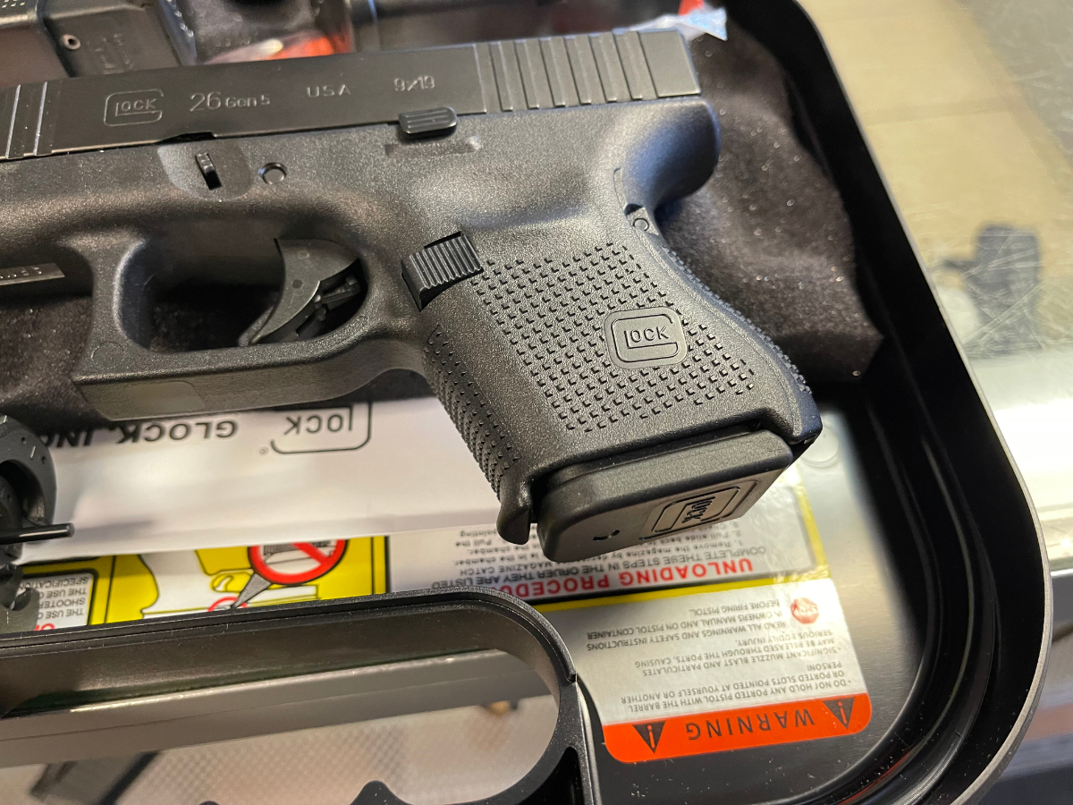 Glock G26 Gen5 Sub Compact 3.43 Inch Barrel 10+1 Ndlc Steel With Front ...