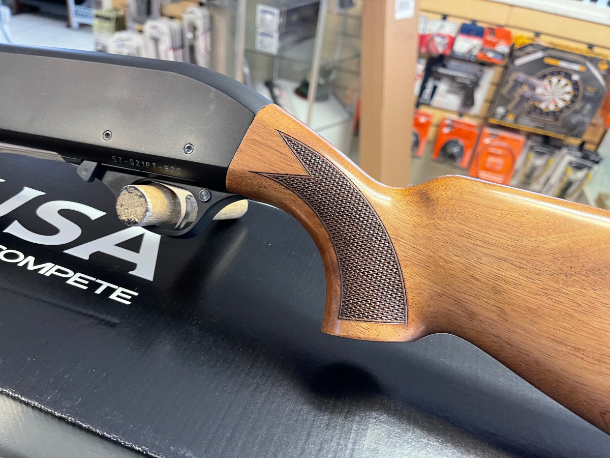 Cz Usa 612 Field 4+1 28 Inch Barrel Stain Black Chrome Turkish Walnut ...