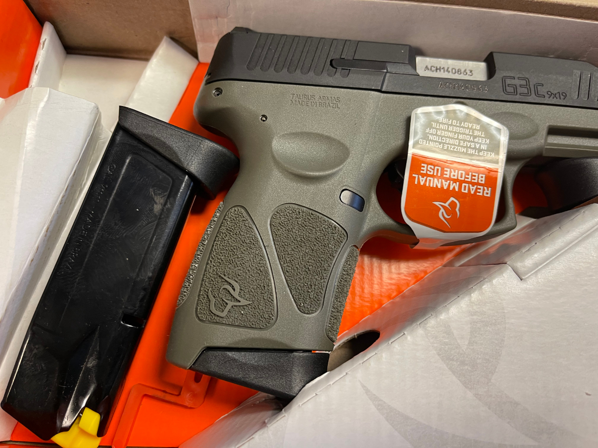 Taurus G3c Semi-Auto Semi-Auto Pistol 3.2 Inch Barrel Matte Black ...