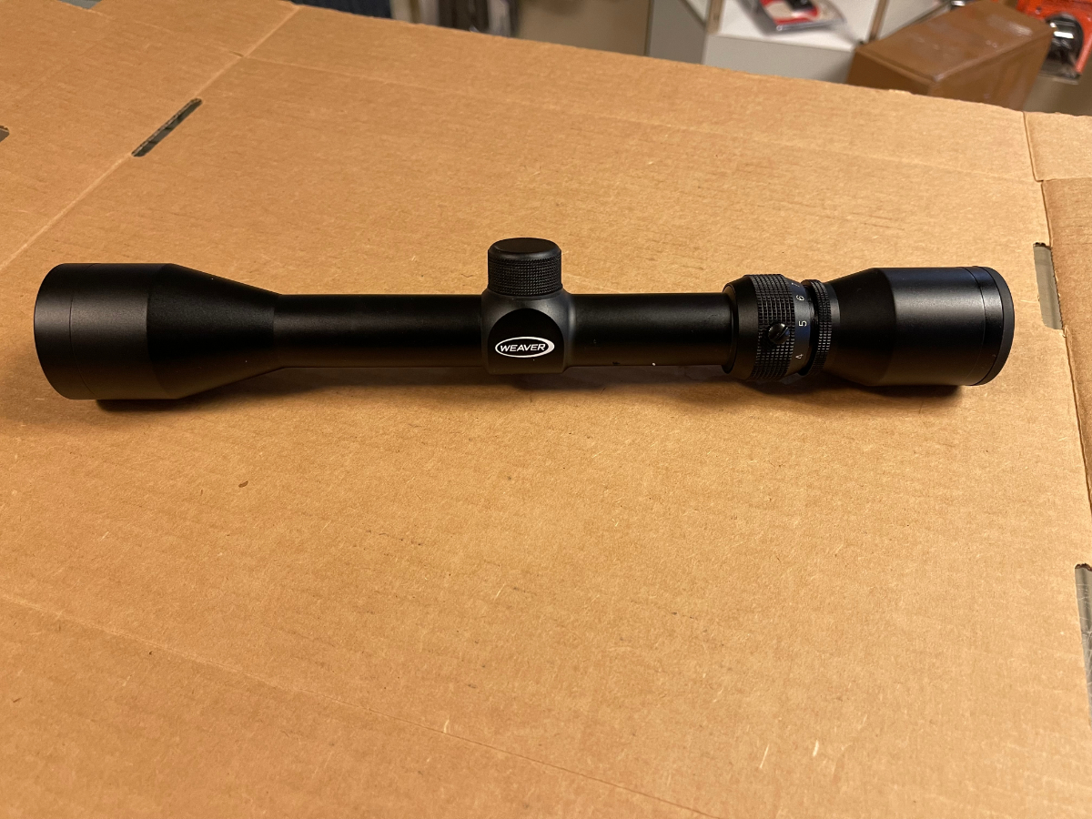 Weaver 3-9x40 Rifle Scope In Excellent Condition Clear Optics For Sale ...