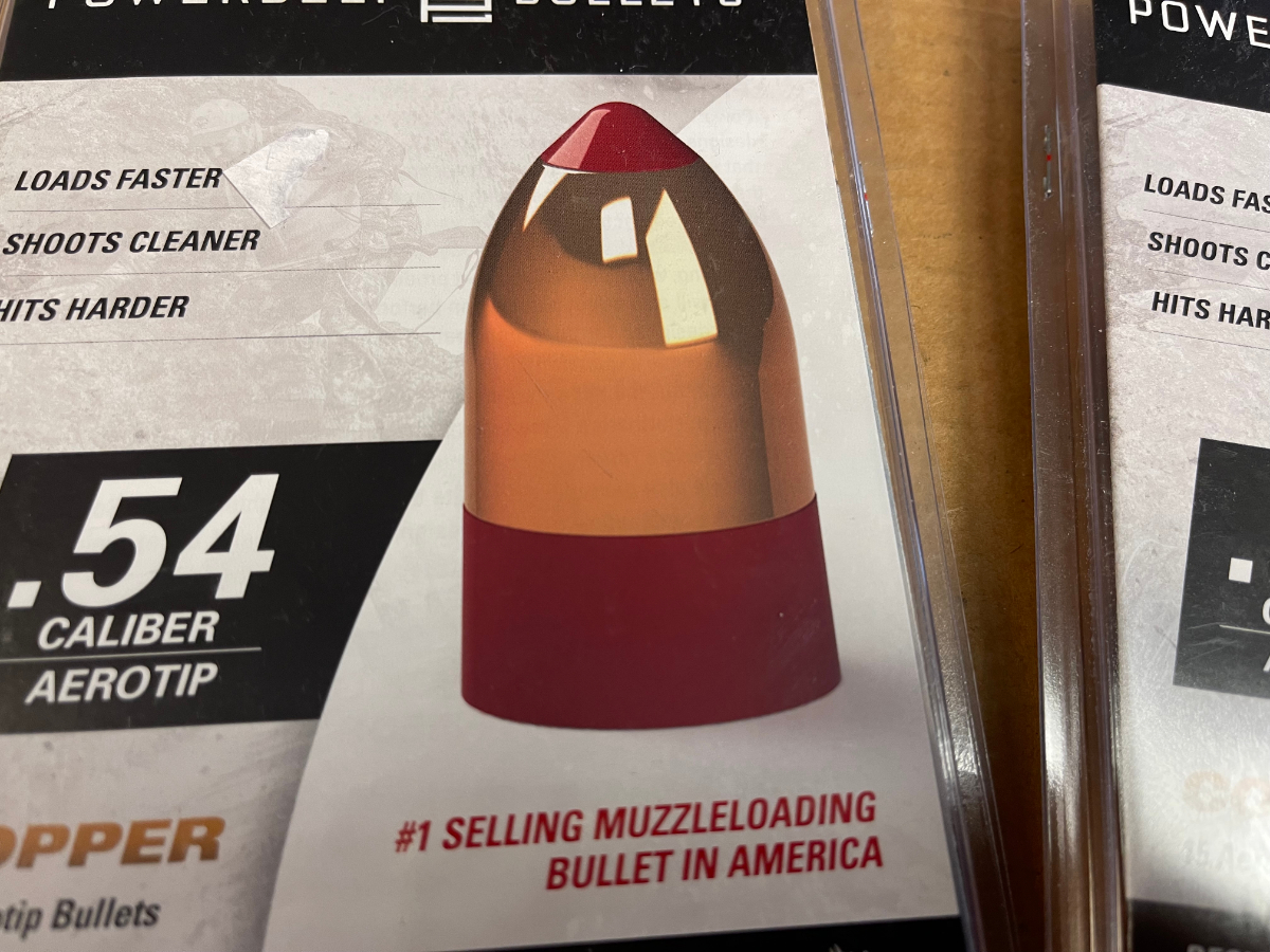 30 Rounds Powerbelt Bullets Ac1597at Copper 54 Cal Aerotip 348 Gr New ...