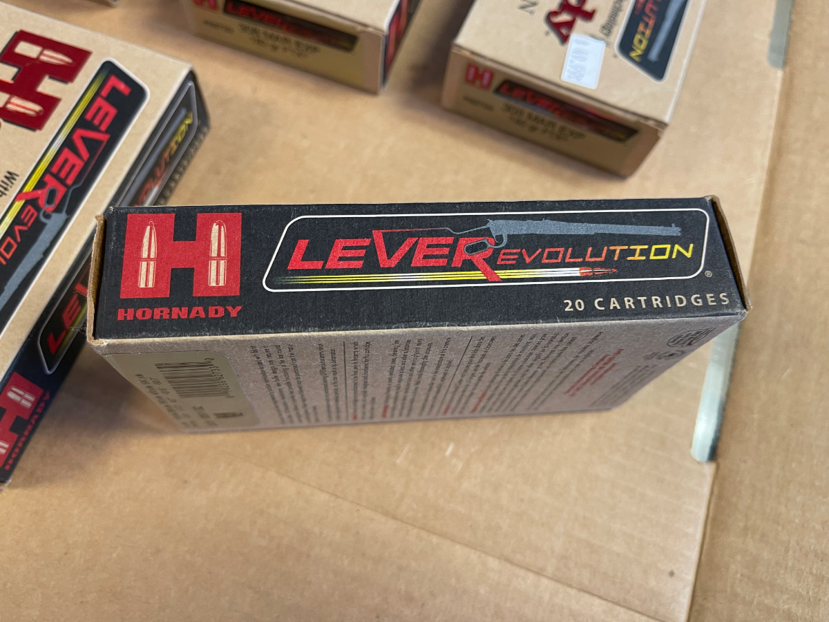 100 Rounds Hornady 82733 Leverevolution 308 Marlin Express 160 Gr Flex ...