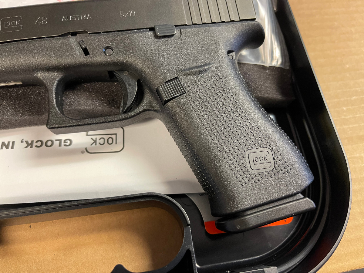 Glock G48 Compact 4.17 Inch Barrel 10+1 Black Ndlc Steel W/Front ...