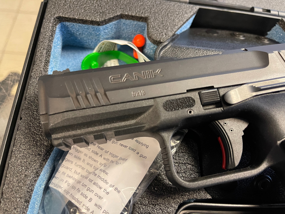 Canik Tp9sf Elite Semi Auto Pistol 4.19 Inch Barrel Match Grade Barrel ...