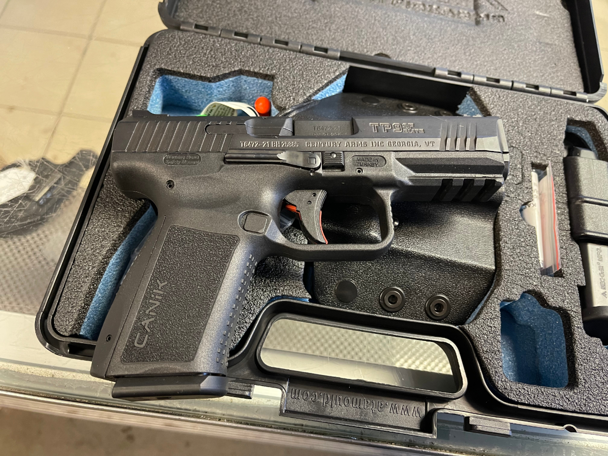 Canik Tp9sf Elite Semi Auto Pistol 4.19 Inch Barrel Match Grade Barrel ...