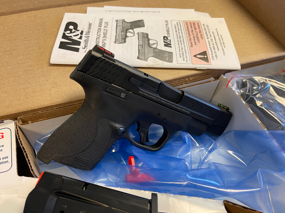 Smith & Wesson Performance Center M&P Shield Plus 4 Inch Barrel 10+1,13 ...