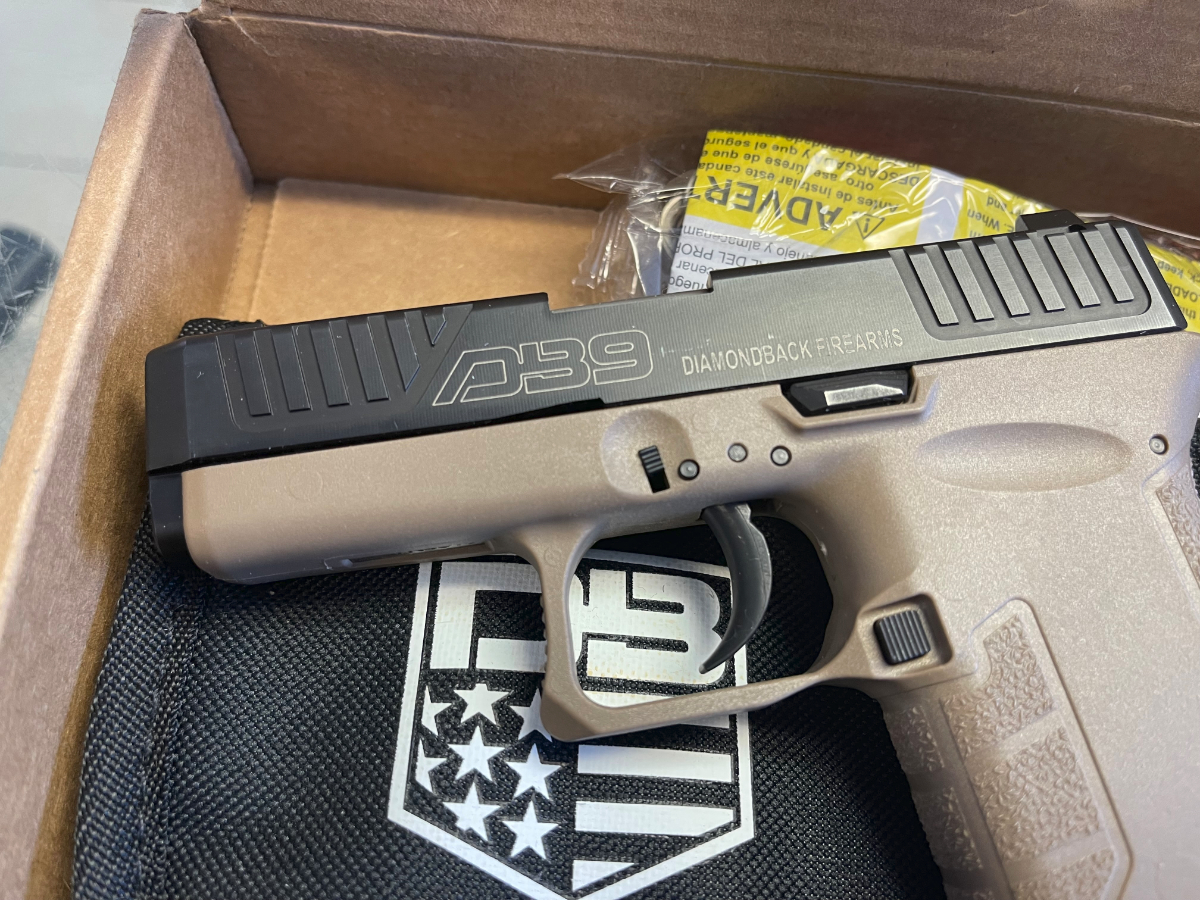 Diamondback Db9fde Micro-Compact 3.10 Inch Barrel 6+1 Flat Dark Earth ...