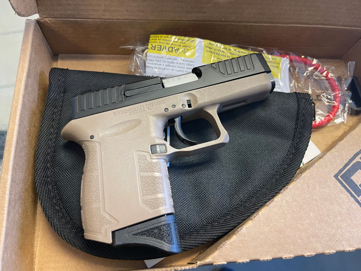 Diamondback Db9fde Micro-Compact 3.10 Inch Barrel 6+1 Flat Dark Earth ...