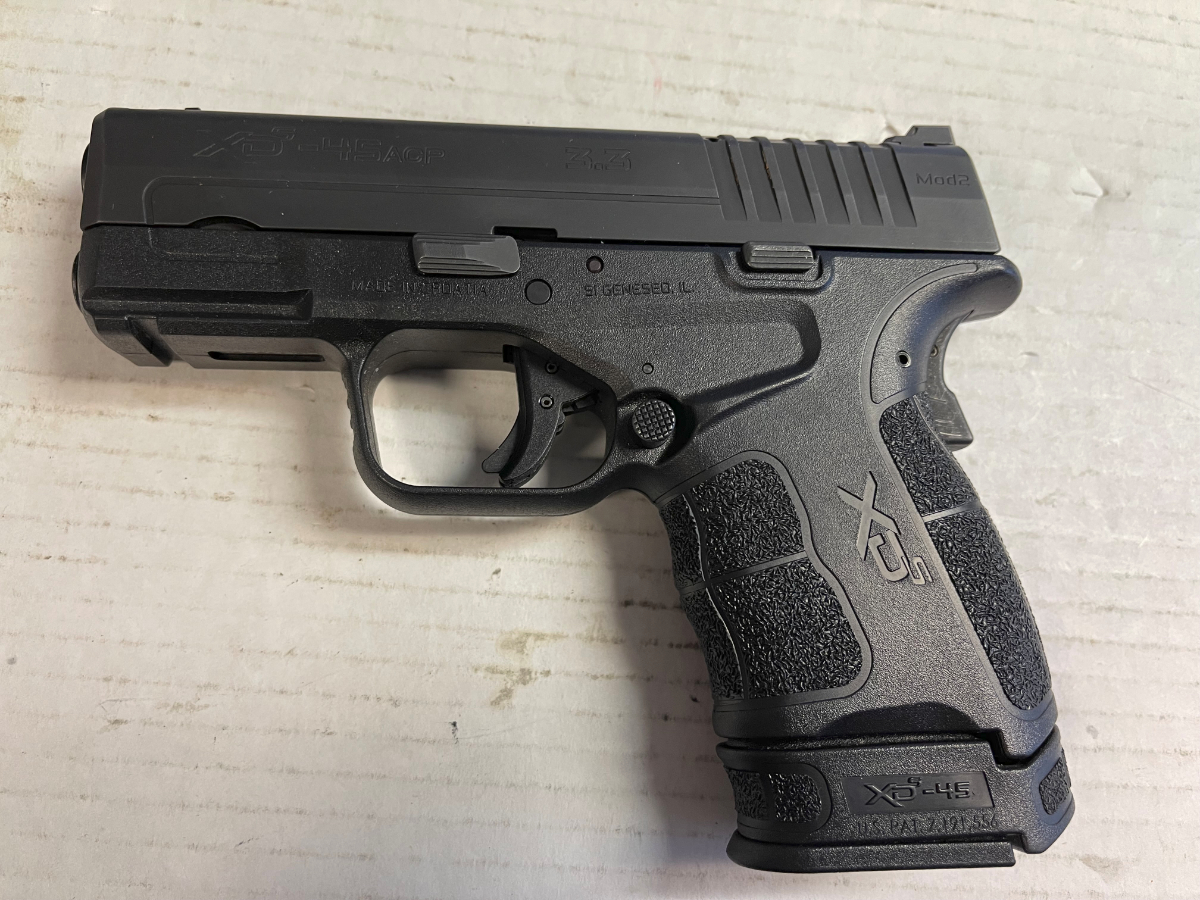 Springfield Model Xds Mod 2 Semi-Auto Pistol 3.3 Inch Barrel Fiber ...