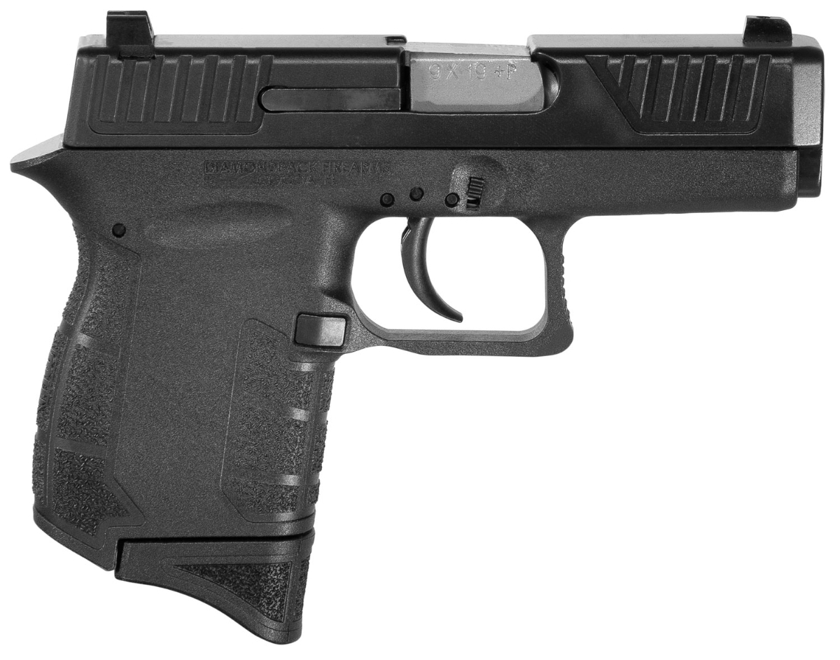Diamondback Db9 G4 3.10 Inch Barrel 6+1 Black Stainless Steel Slide ...