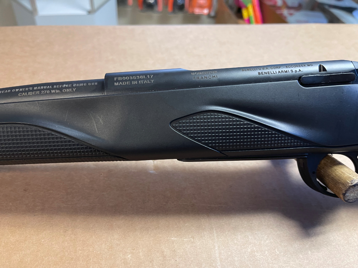 Benelli/Franchi Model Momentum Black Bolt Action Rifle 22 Inch Threaded ...