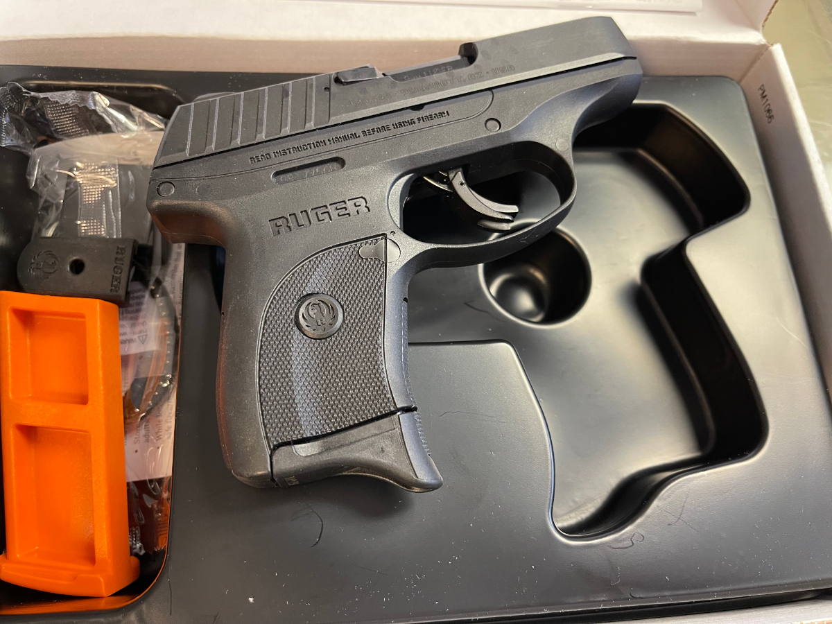 Ruger Ec9s 3.12 Inch Barrel 7+1 Black Oxide Black Oxide Steel Slide ...