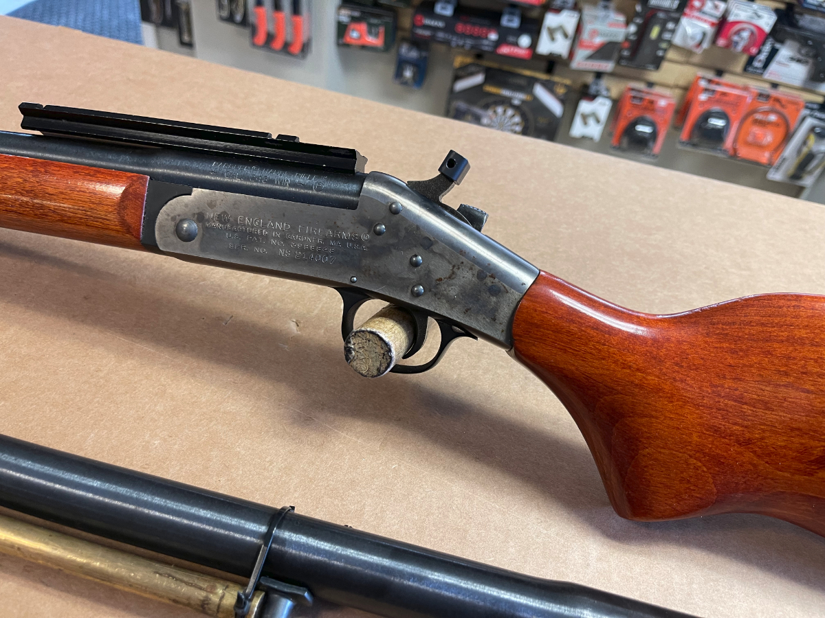 New England Arms Model Handi-Rifle Break Action Rifle Includes Rifle ...