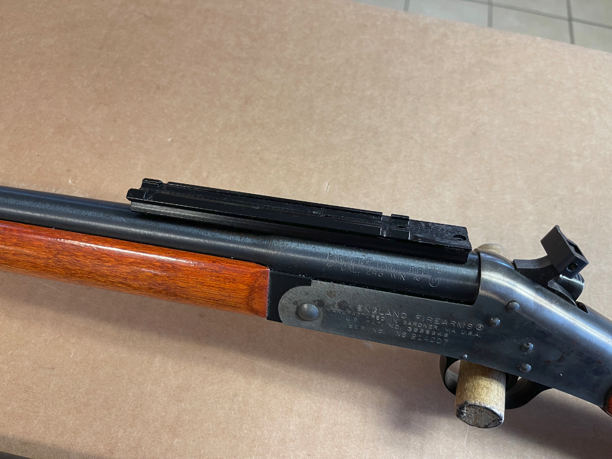 New England Arms Model Handi-Rifle Break Action Rifle Includes Rifle ...