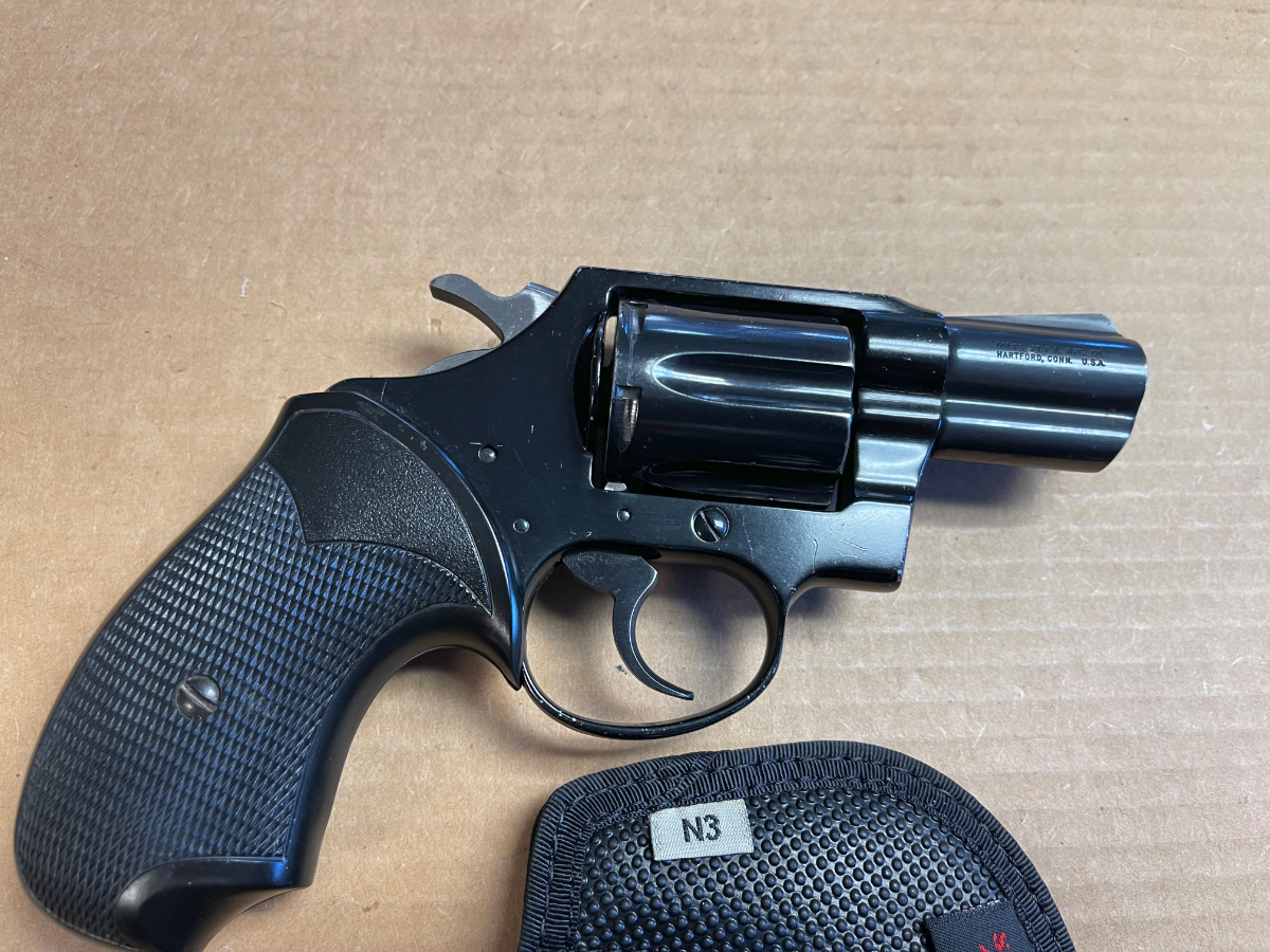 Colt Model Cobra Agent 6 Shot Revolver Blued 2 Inch Barrel Pacmayr ...