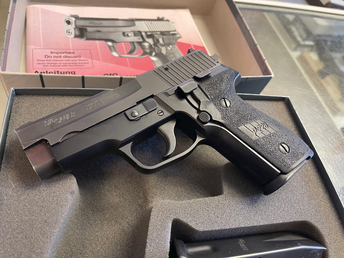 Sig Sauer Model P228 Semi-Auto Pistol 3.75 Inch Barrel 1993 West ...