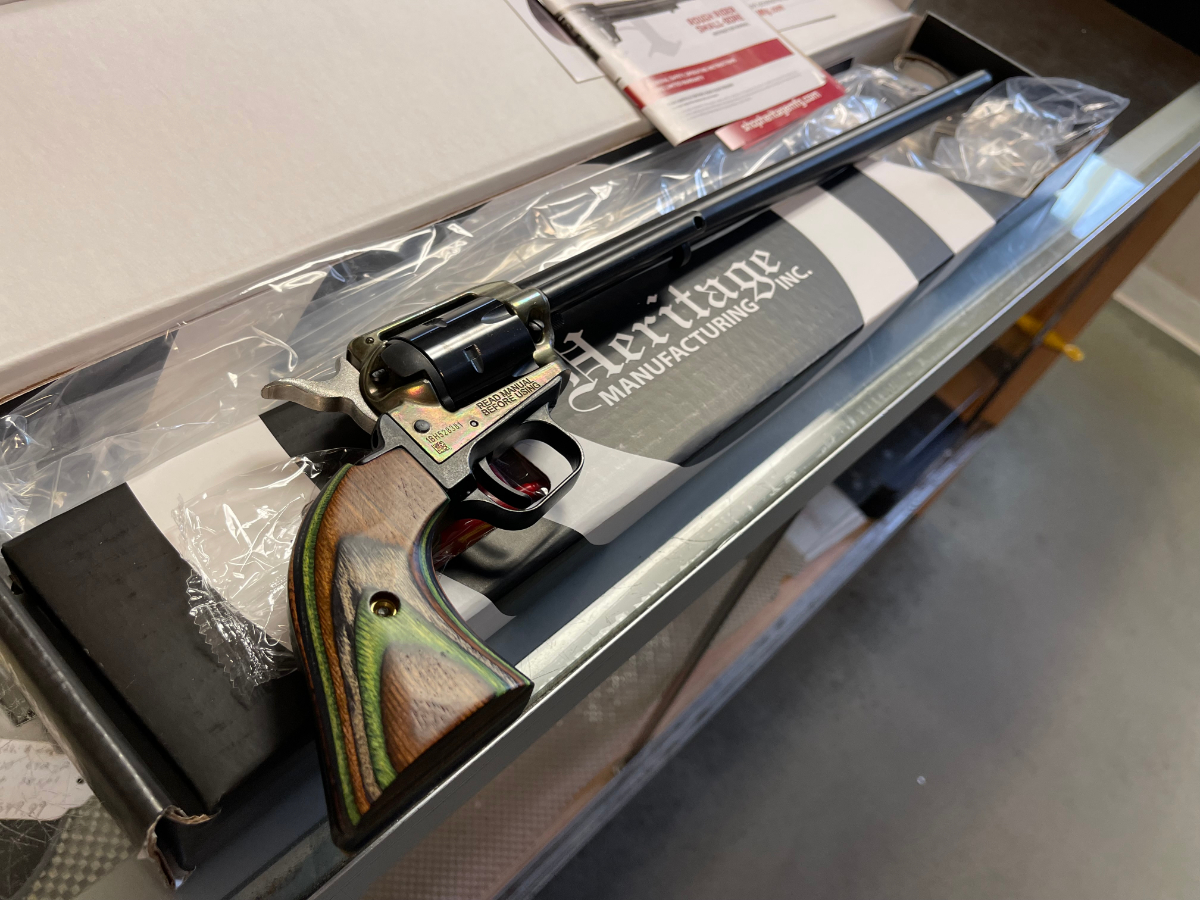 Heritage Rough Rider With 16 Inch Barrel 6rd Capacity Black Finish ...