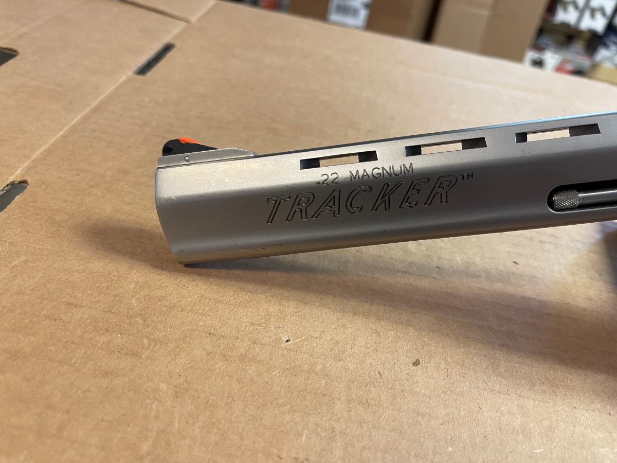 Taurus Model Tracker 6.5 Inch Vent Rib Barrel Stainless Finish 7 Round ...