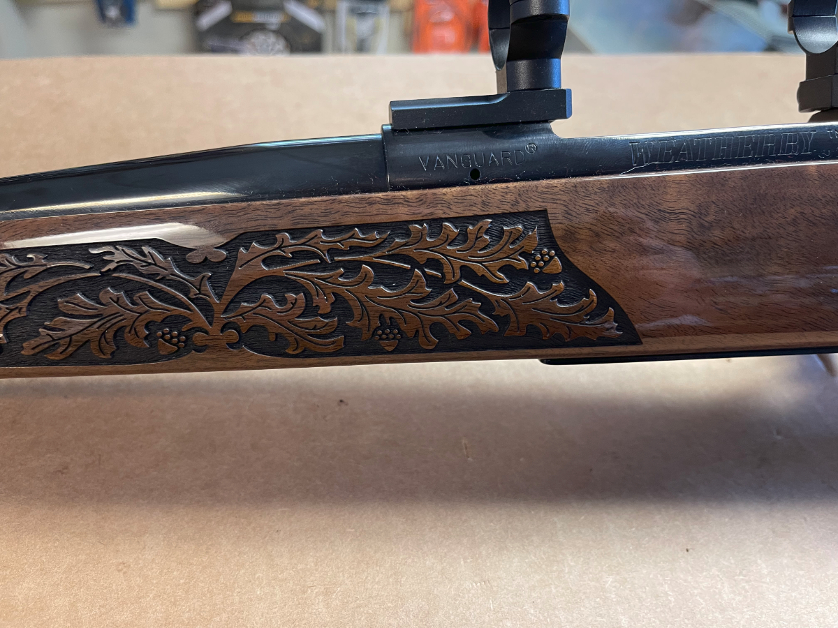 Weatherby Vanguard Lazerguard 3+1 24 Inch Barrel High Polished Blued ...