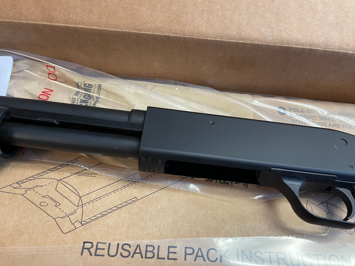 Mossberg 590 Shockwave 3 Inch Chamber 14 Inch Barrel 5+1 Black Fixed ...