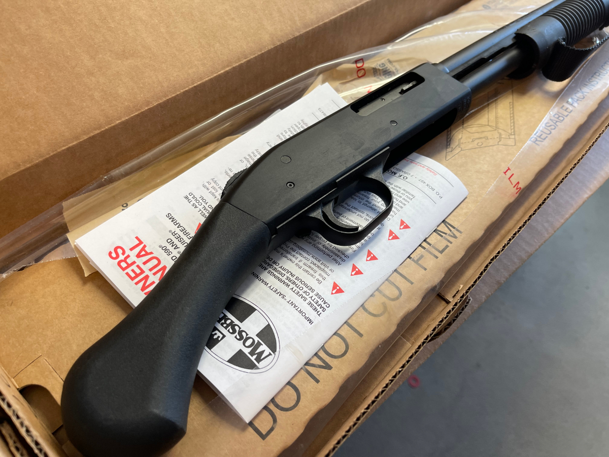 Mossberg 590 Shockwave 3 Inch Chamber 14 Inch Barrel 5+1 Black Fixed ...