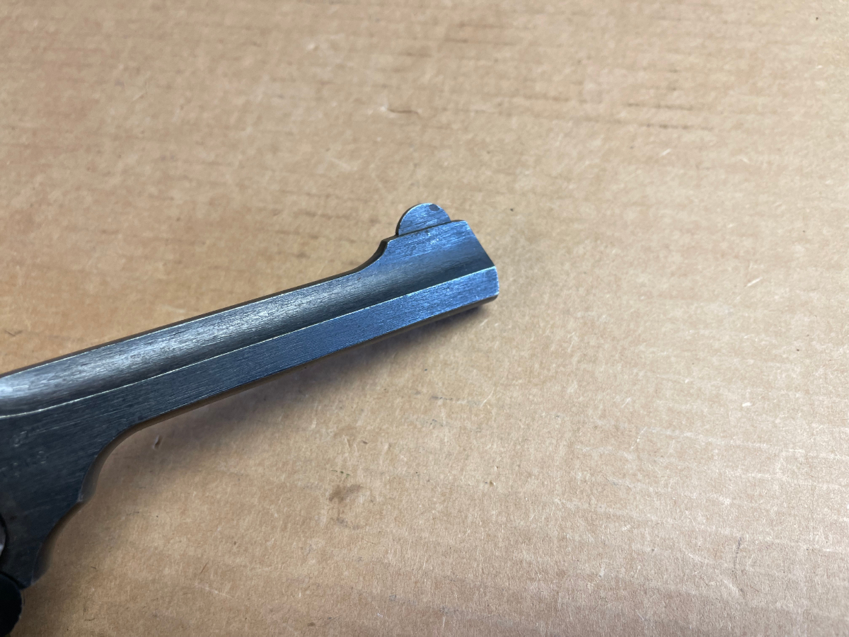 Webley & Scott Model Mark Iv War Pistol 6 Shot Break Open Revolver 5 ...