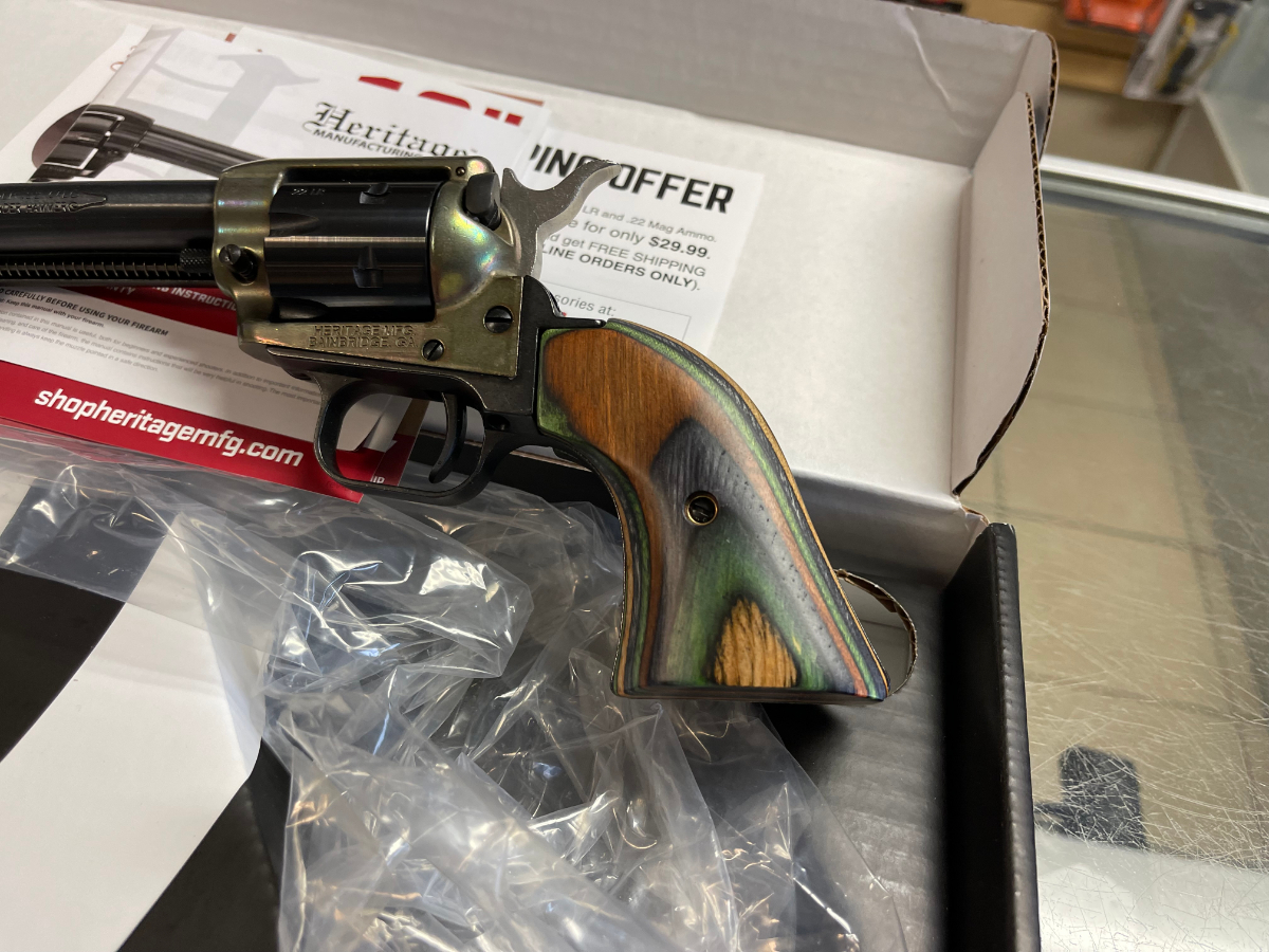 Heritage Rough Rider With 16 Inch Barrel 6rd Capacity Black Finish ...