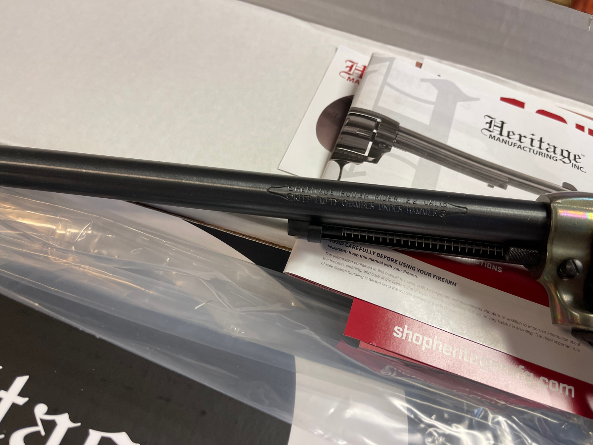 Heritage Rough Rider With 16 Inch Barrel 6rd Capacity Black Finish ...