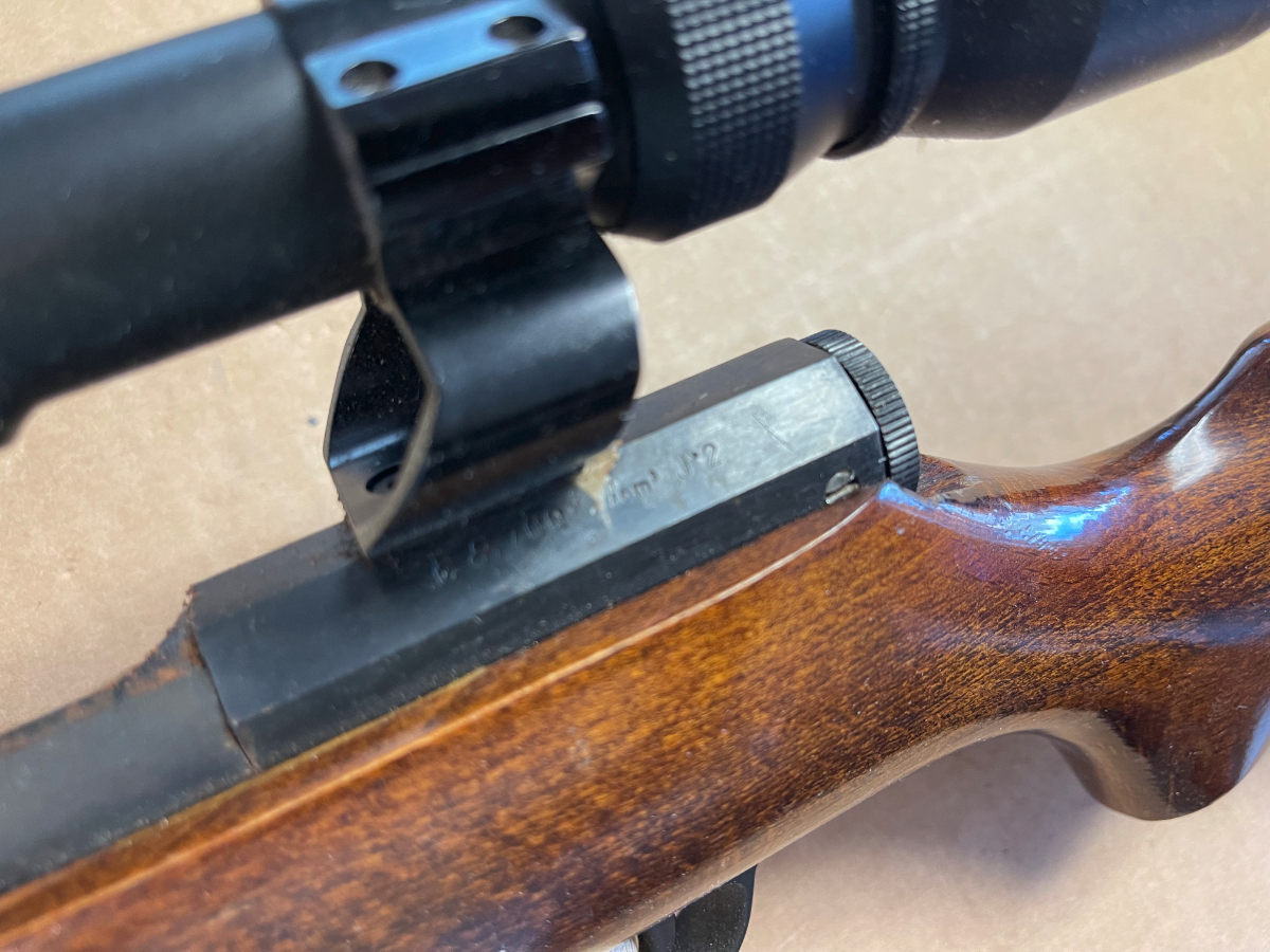 CVA MODEL APOLLO 50 CALIBER MUZZLE LOADER WITH SCOPE AND WOOD STOCK AS ...