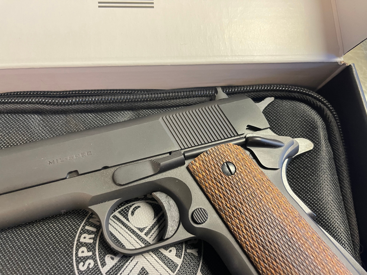 Springfield Armory 1911 Mil-Spec Legacy 5 Inch Barrel 7+1 Capacity ...