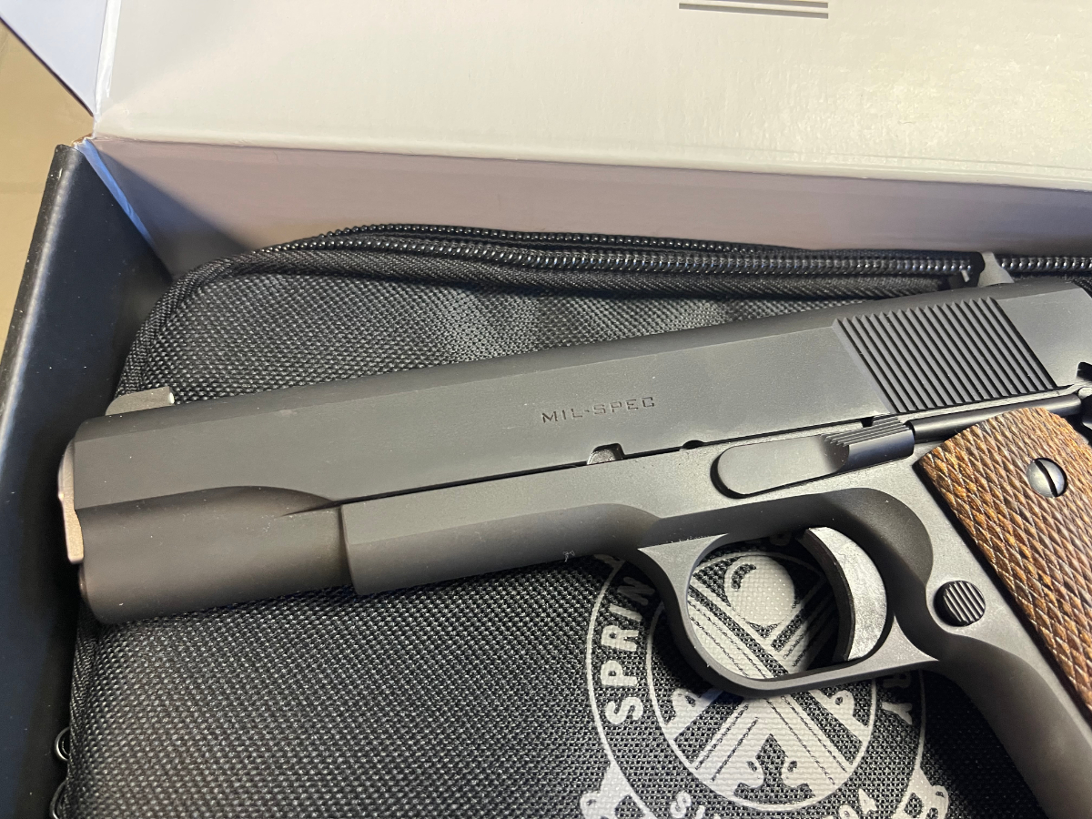 Springfield Armory 1911 Mil-Spec Legacy 5 Inch Barrel 7+1 Capacity ...