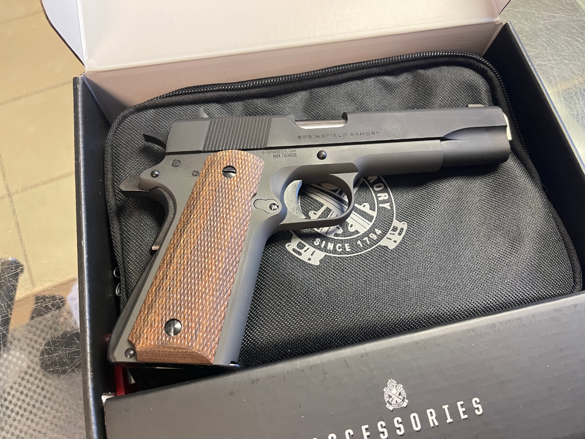 Springfield Armory 1911 Mil-Spec Legacy 5 Inch Barrel 7+1 Capacity ...